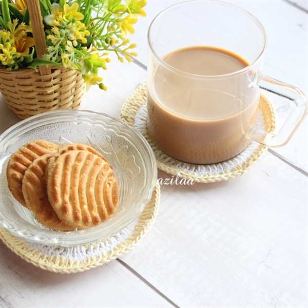 Cute Eco friendly lime coaster handmade 6 Pcs at ₹1250 | Azilaa